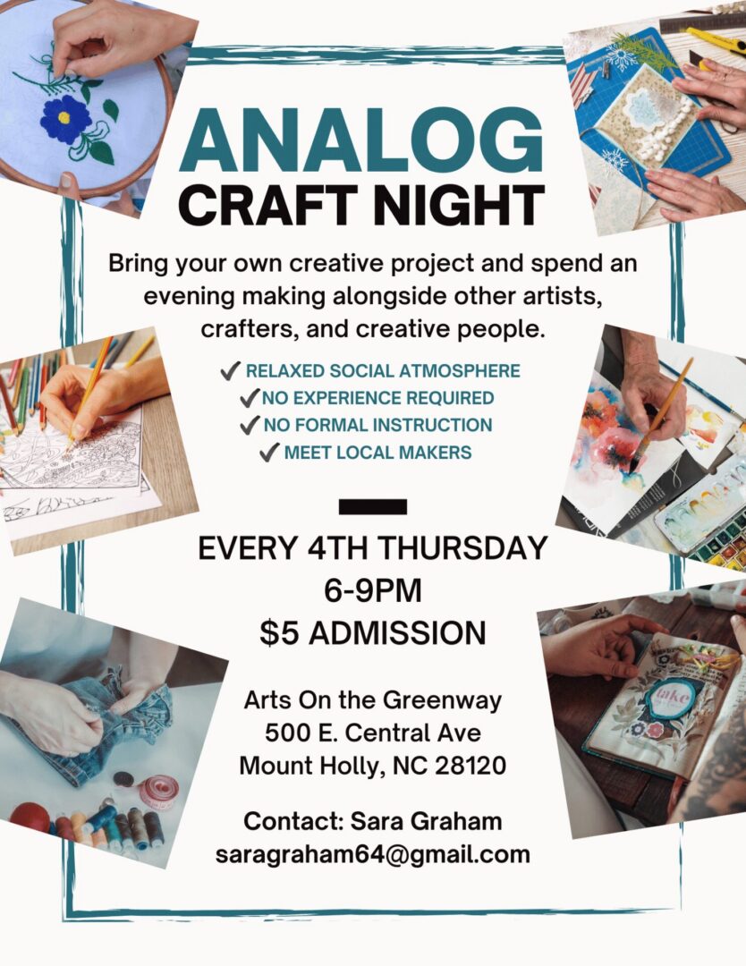 ANALOG CRAFT NIGHT - AoTG